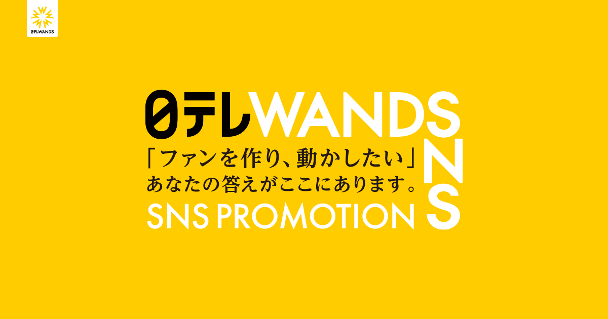 SNS PROMOTION | 日テレWands